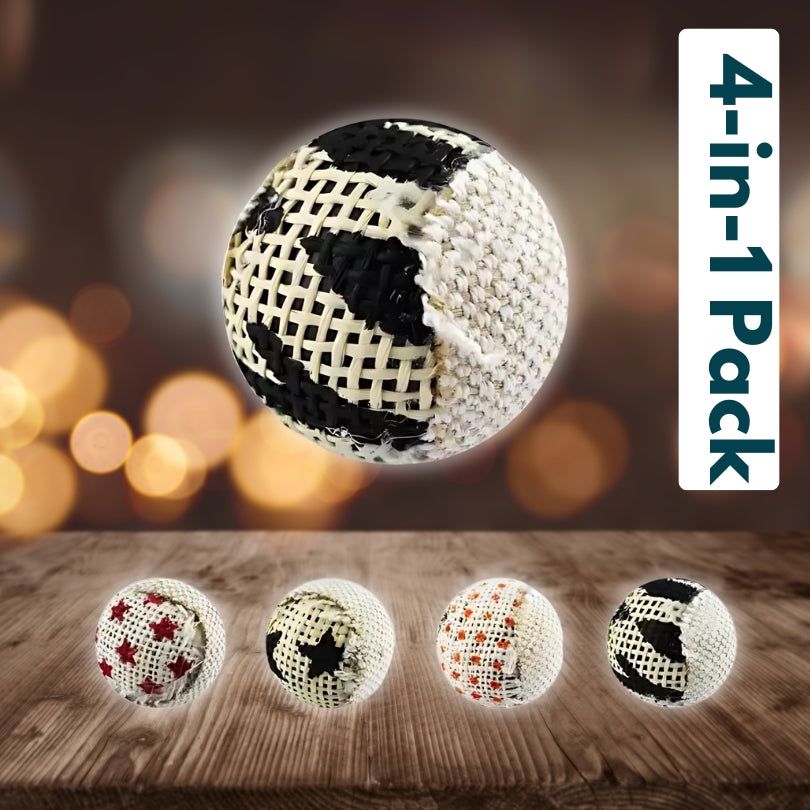 Kitty Yarn-Ball [4 pack] – Marlene's Pet Shop
